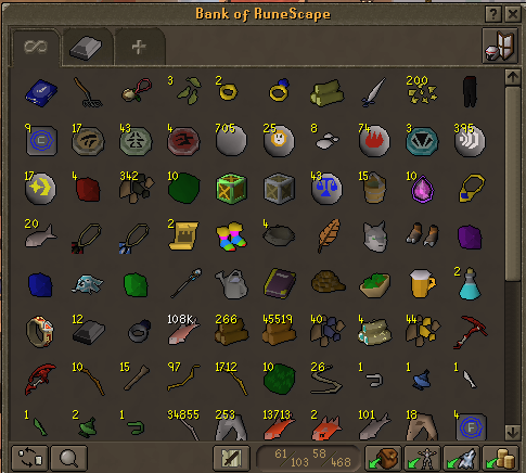 Need help with my bank - RuneScape Questions - Sal's RuneScape Forum