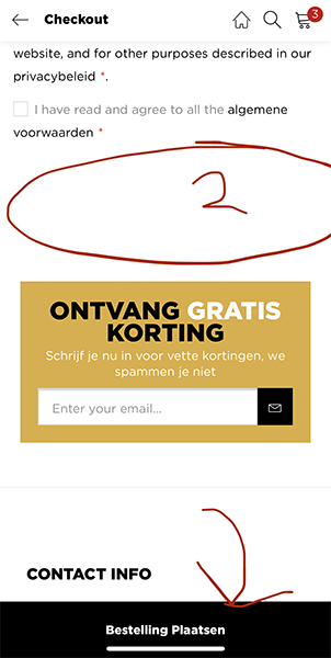 Check Out Button Code