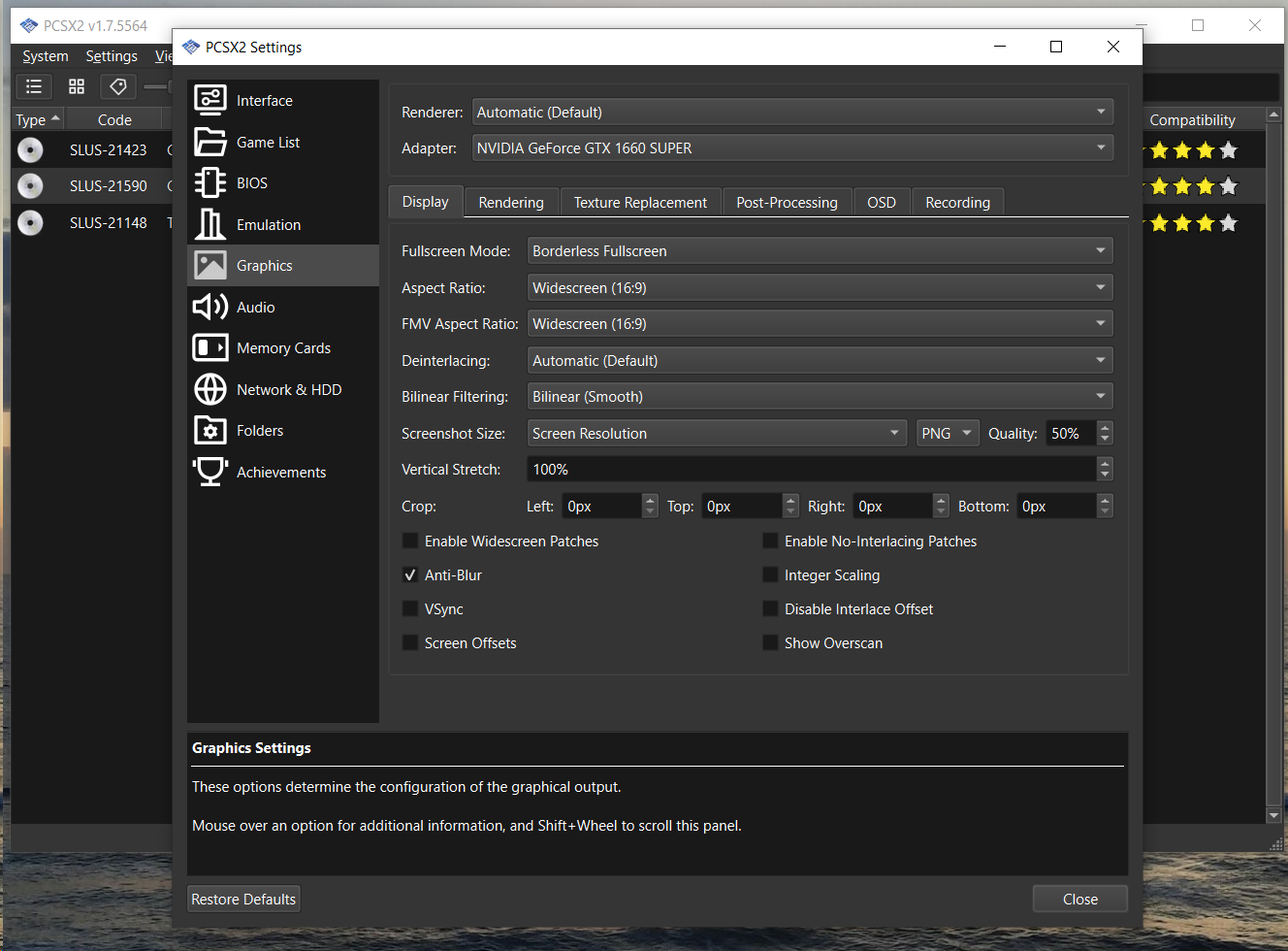 How to fix ghosting on v1.7.5+ ? (where to find HW hacks)